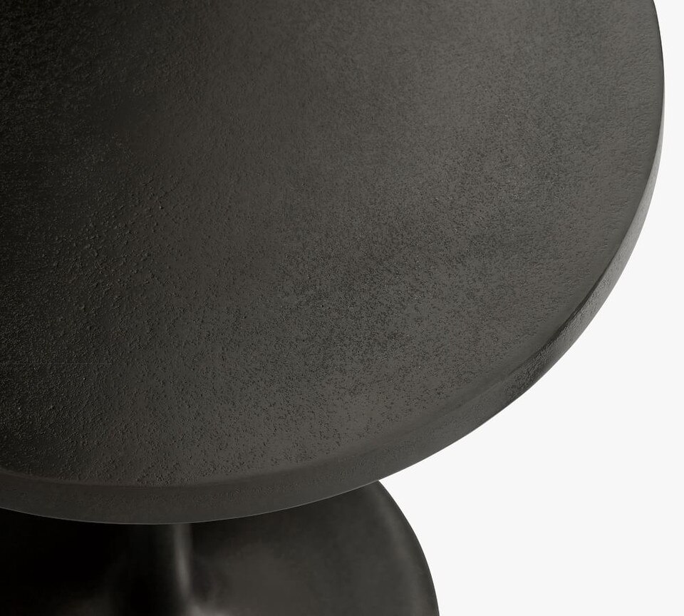 Round Metal Drink Table (24 cm) | Pottery Barn UK